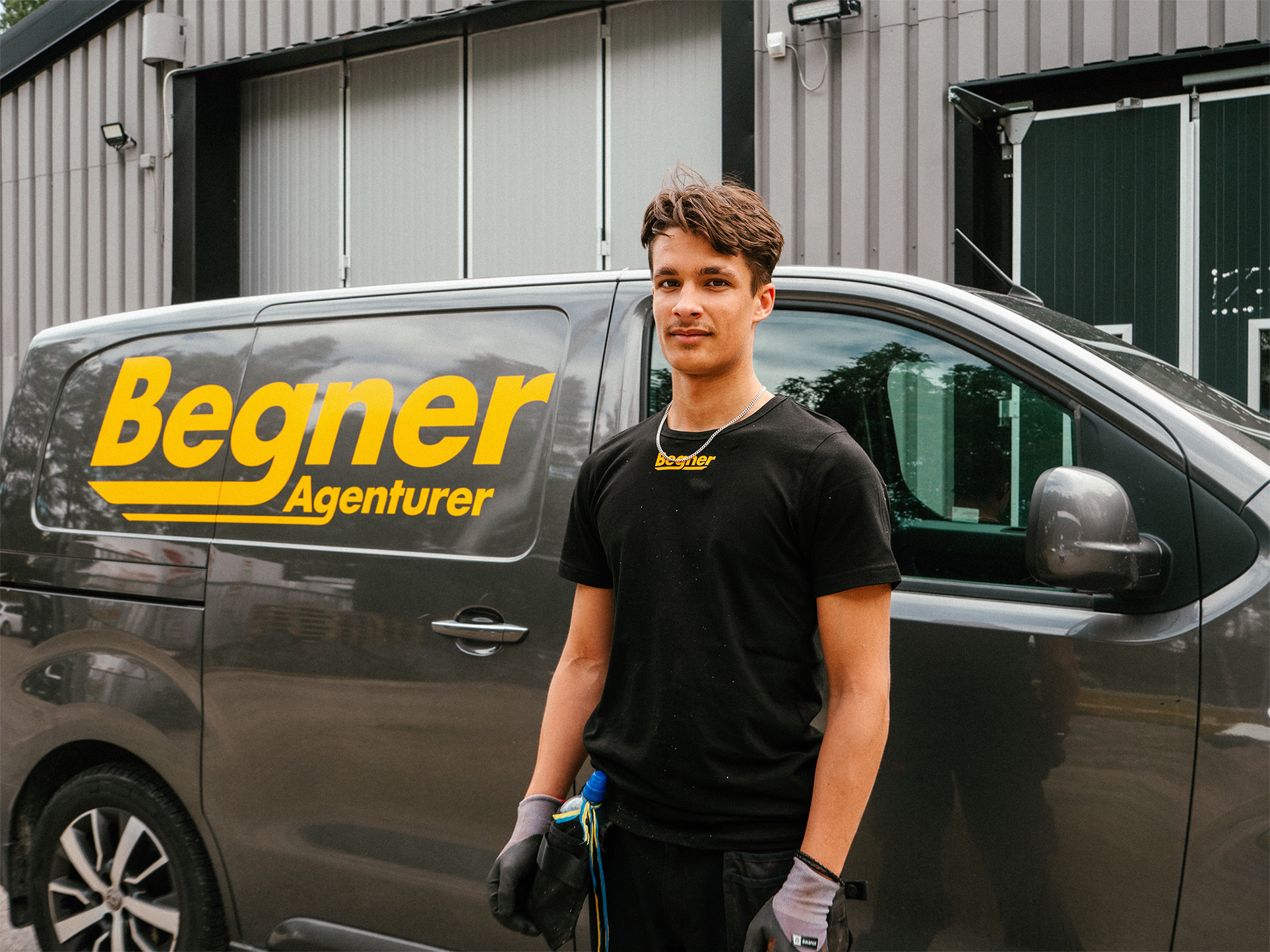 Begner Agenturer . Welcome to the team, Leo!