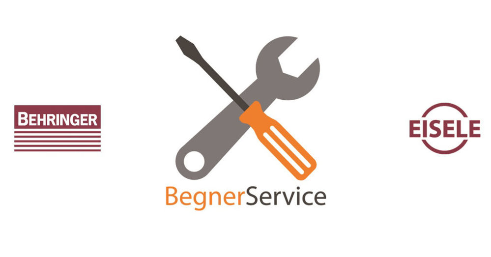Begner Agenturer . BEHRINGER EISELE Reservdelar + Begner Service